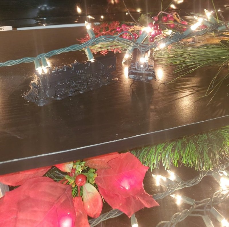 Polar Express Train Ornament With Day Counter 3D Printer Model Download ...