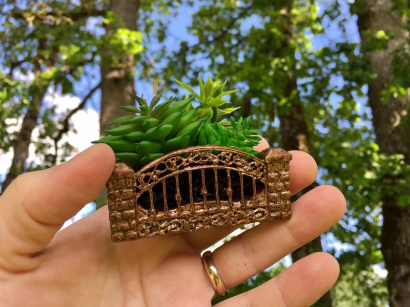 Succulent Planter 3D Printer Model Download Free STL File - 3axis.co