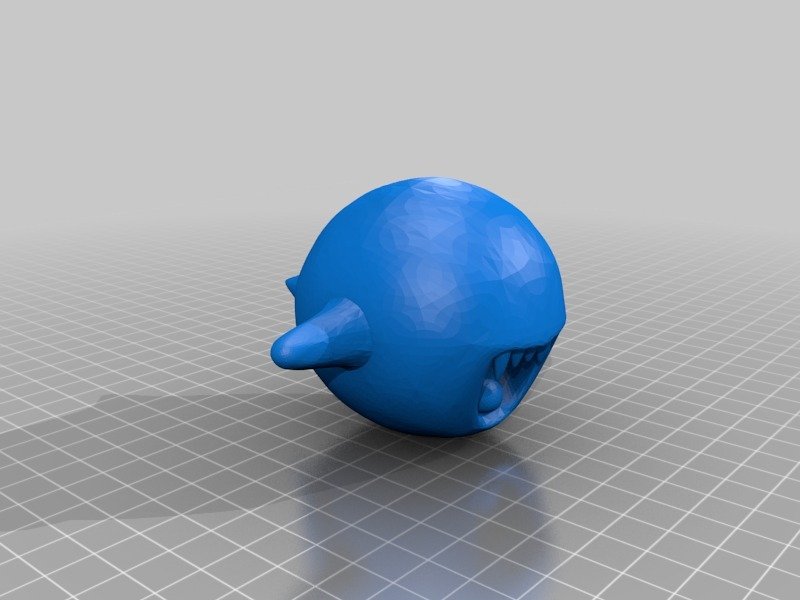 Super Mario Boo 3D Printer Model Download Free STL File - 3axis.co