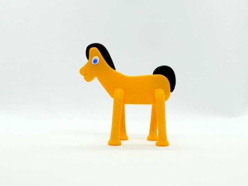 Gumby And Pokey 3D Printer Model Download Free STL File - 3axis.co