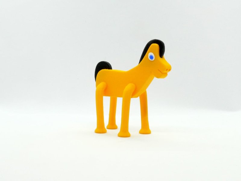 Gumby And Pokey 3D Printer Model Download Free STL File - 3axis.co