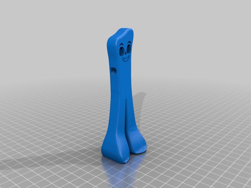 Gumby And Pokey 3D Printer Model Download Free STL File - 3axis.co
