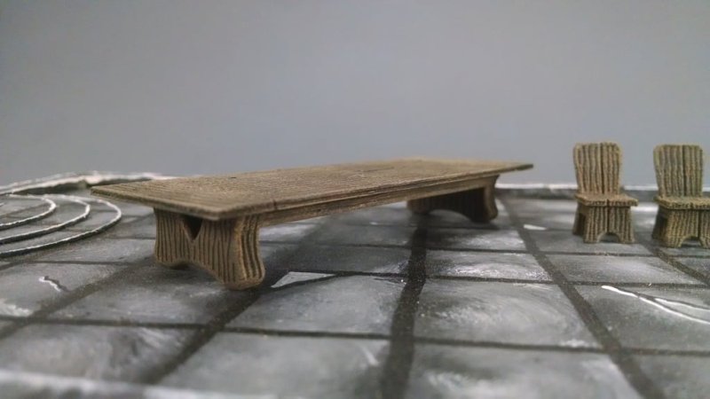 28mm Lord’s Banquet Table And Chairs 3D Printer Model Download Free STL ...