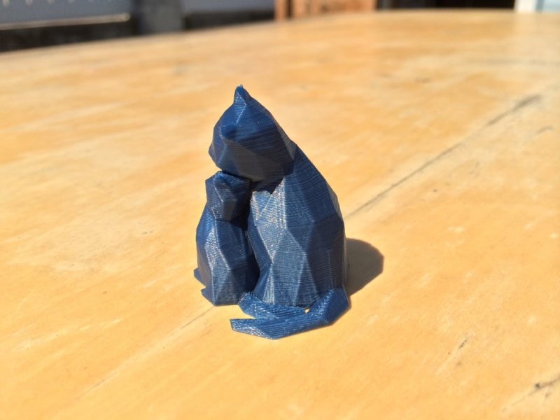 Low Poly Cuddling Cats! 3D Printer Model Download Free STL File - 3axis.co