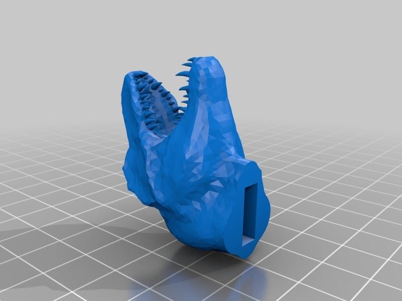 Tyrannosaurus Rex USB Cover 3D Printer Model Download Free STL File ...