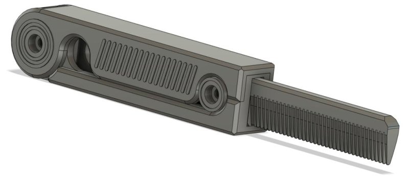 Gravity Comb 3D Printer Model Download Free STL File - 3axis.co