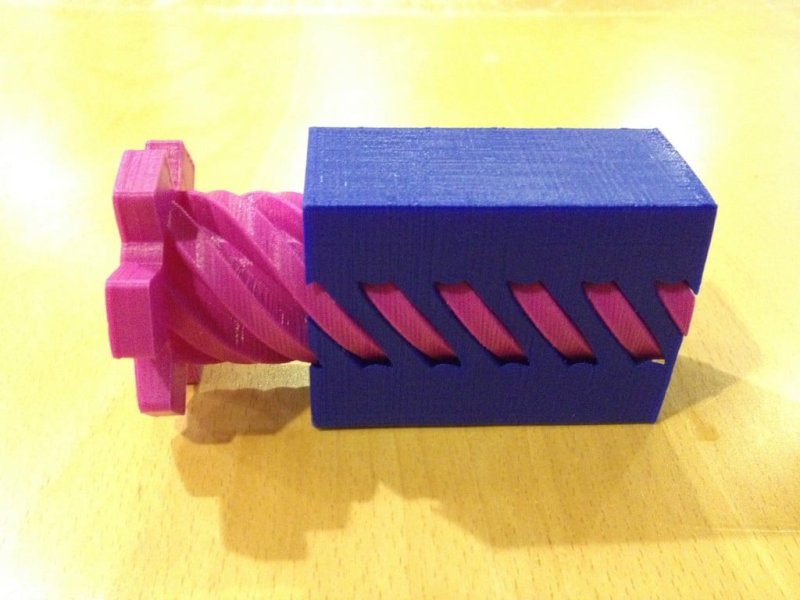 Screw And Holey Box 3D Printer Model Download Free STL File - 3axis.co