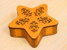 Laser Cut Star Shape Wooden Box With Lid SVG DXF CDR AI PDF Free ...
