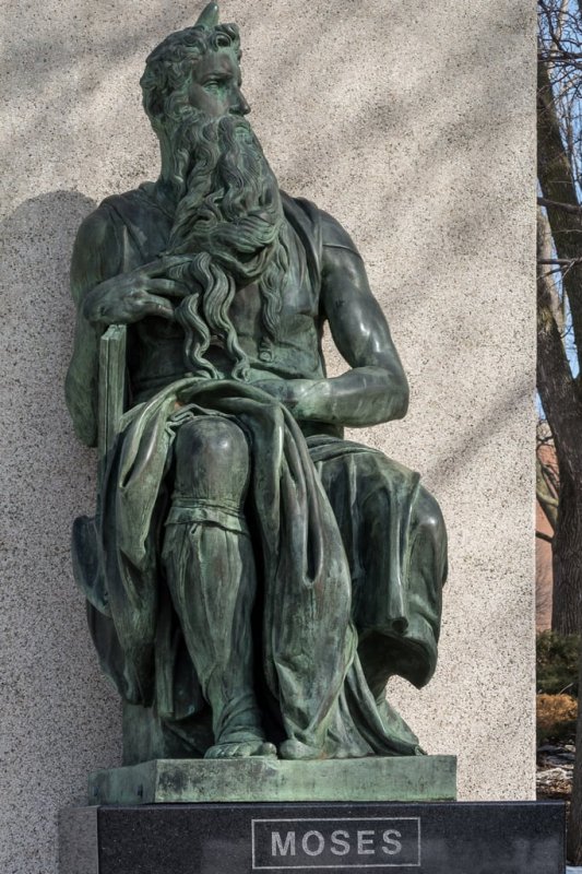 Moses By Michelangelo 3D Printer Model Download Free STL File - 3axis.co