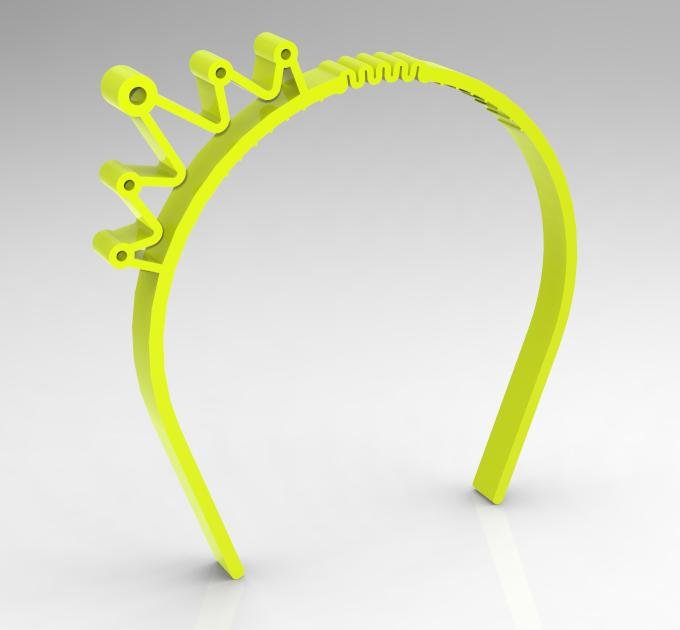HAIR BAND 3D Printer Model Download Free STL File - 3axis.co