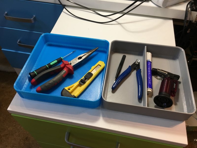 Square Stackable Boxes 3D Printer Model Download Free STL File - 3axis.co