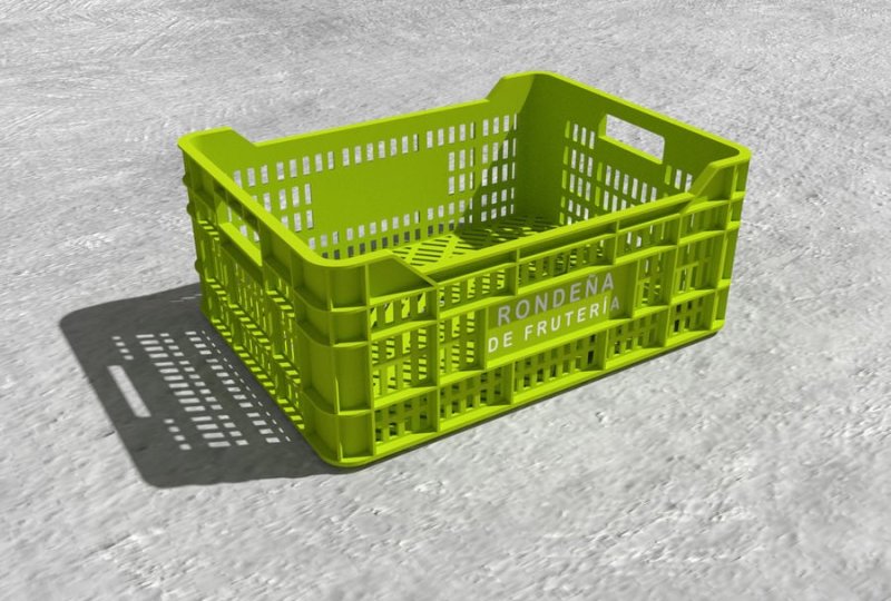 Plastic Fruit Boxes 3D Printer Model Download Free STL File - 3axis.co