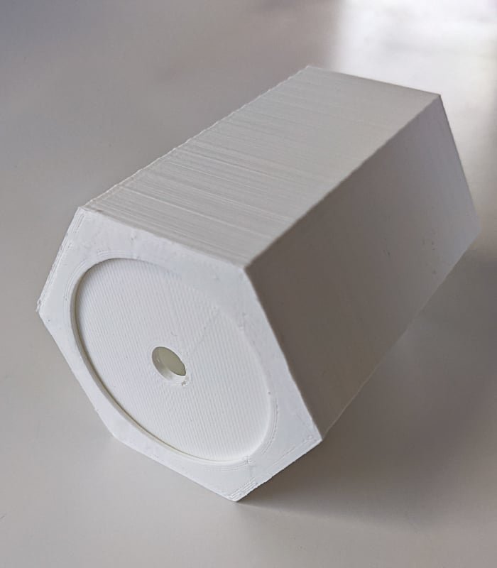 Hexagonal Seedling Pot 3D Printer Model Download Free STL File - 3axis.co