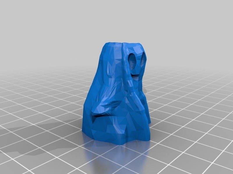Halloween Ghost Planter 3D Printer Model Download Free STL File - 3axis.co