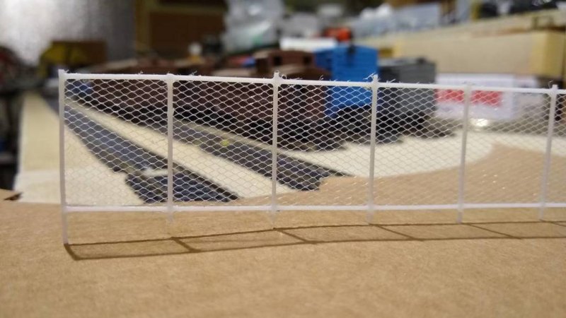 HO Scale Chain Link Fence 3D Printer Model Download Free STL File ...