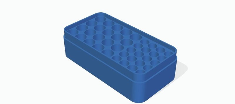 Battery Storage BOX – AA & AAA 3D Printer Model Download Free STL File ...