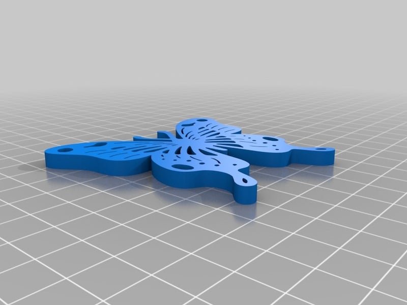 Butterfly # 59 3D Printer Model Download Free STL File - 3axis.co