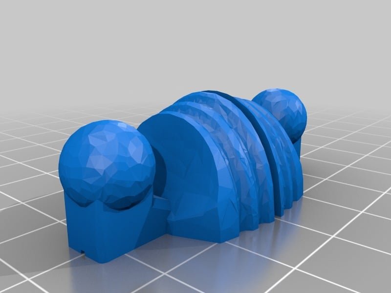 Articulated Armor Robot 3D Printer Model Download Free STL File - 3axis.co