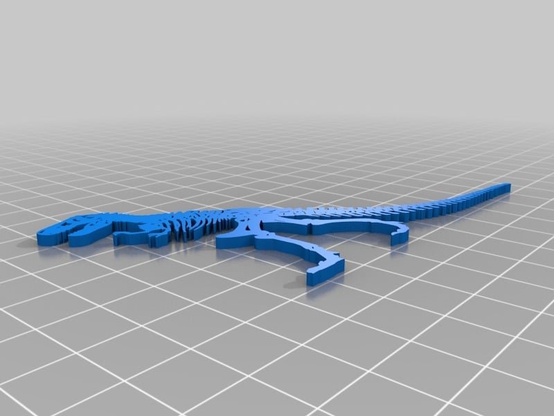 Tyrannosaurus Rex Skeleton 3D Printer Model Download Free STL File ...