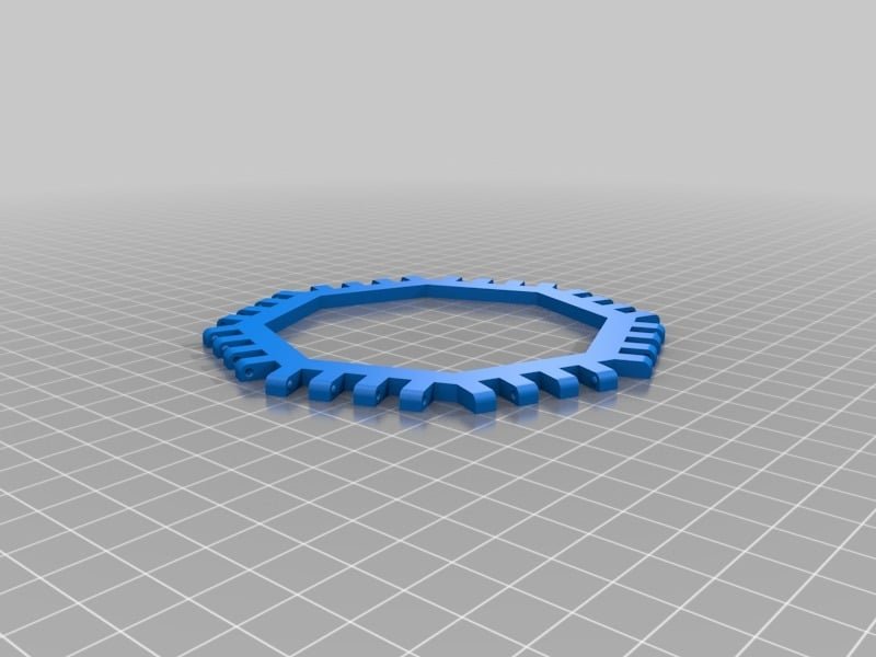 Interlocking Polygon Puzzle Shape 3D Printer Model Download Free STL ...