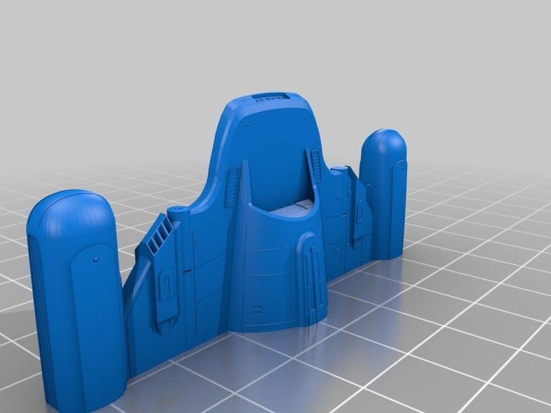 Star Trek Voyager 1:2000 3D Printer Model Download Free STL File - 3axis.co