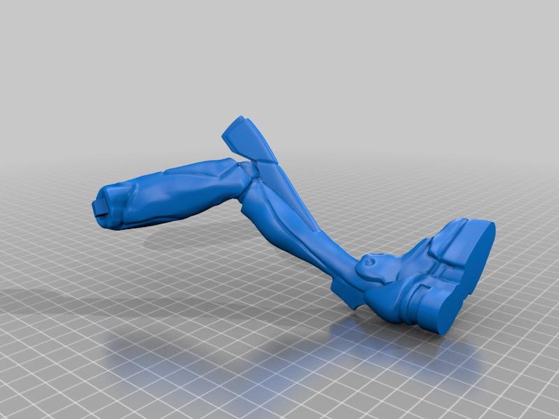 Evangelion Eva 01 Figure 3D Printer Model Download Free STL File - 3axis.co