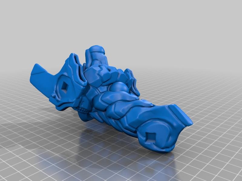 Evangelion Eva 01 Figure 3D Printer Model Download Free STL File - 3axis.co
