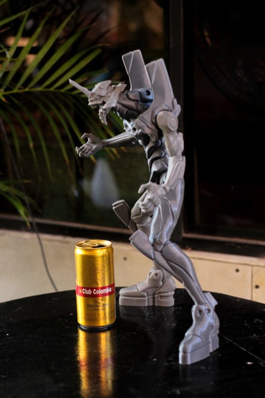 Evangelion Eva 01 Figure 3D Printer Model Download Free STL File - 3axis.co