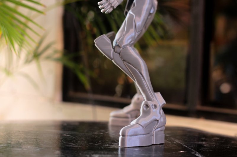 Evangelion Eva 01 Figure 3D Printer Model Download Free STL File - 3axis.co