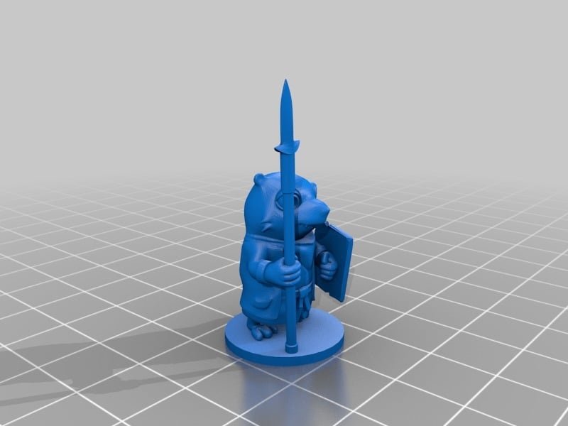 Woodland Warriors 3D Printer Model Download Free STL File - 3axis.co