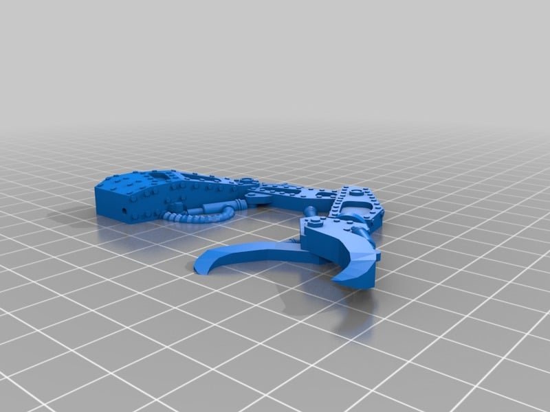 The Claw! 3D Printer Model Download Free STL File - 3axis.co