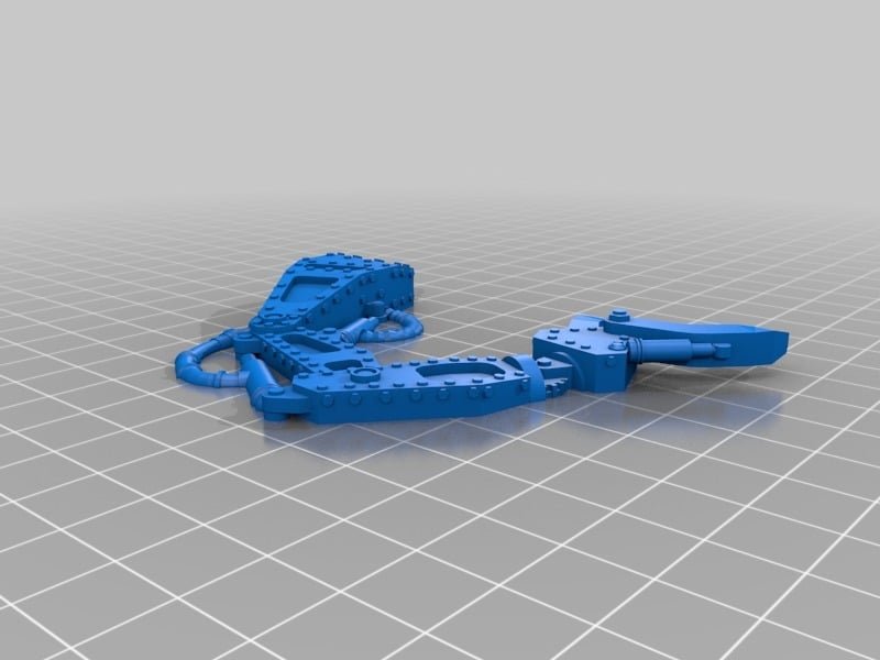 The Claw! 3D Printer Model Download Free STL File - 3axis.co