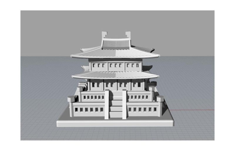Korean Traditional Architecture Coin Bank 3D Printer Model Download ...