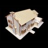 Laser Cut Wooden Simpsons House 3D Model Kit Free Vector cdr Download ...