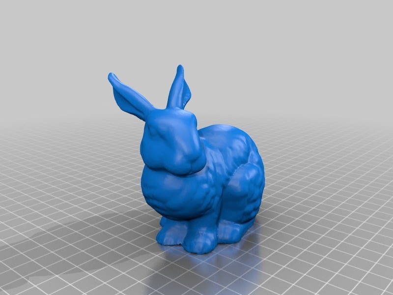 High Resolution Stanford Bunny 3D Printer Model Download Free STL File ...