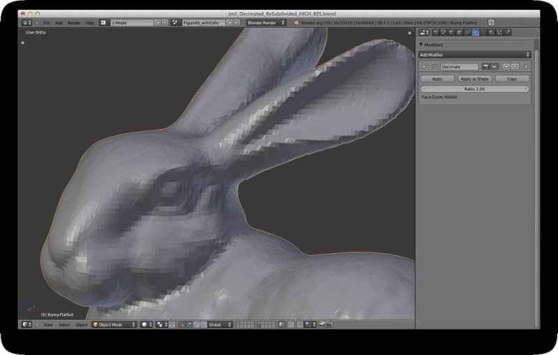 High Resolution Stanford Bunny 3D Printer Model Download Free STL File ...