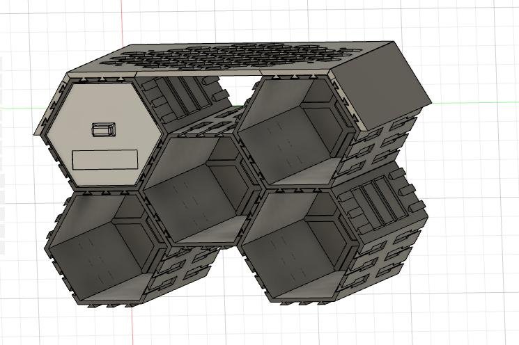 Modular Hexagonal Boxes – Drawers 3D Printer Model Download Free STL ...
