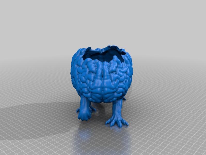 Succulent Devourer – Intellect Devourer Planter 3D Printer Model ...