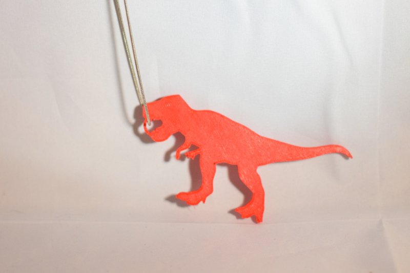 T-Rex Pendant 3D Printer Model Download Free STL File - 3axis.co