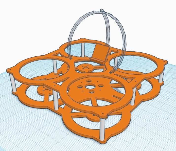 “Monarch 80” – 80mm Brushless Micro Drone 3D Printer Model Download ...