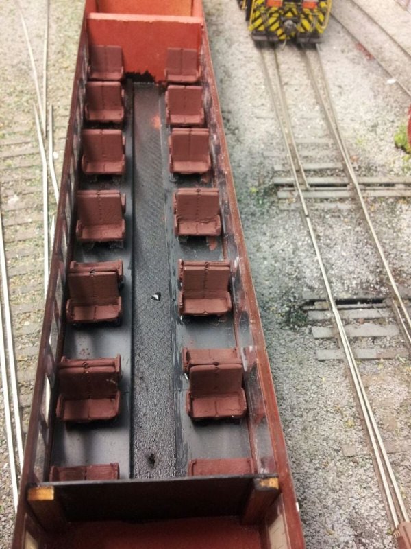 O Gauge Coach Interior 3D Printer Model Download Free STL File - 3axis.co