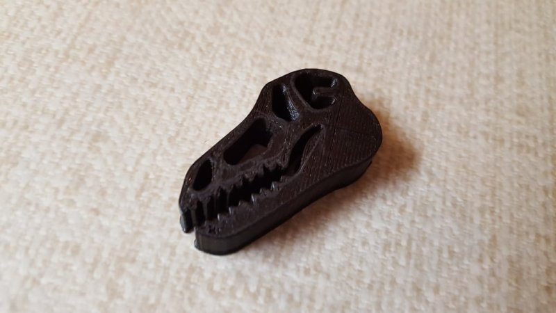 Tyrannosaurus Chip Clip 3D Printer Model Download Free STL File - 3axis.co