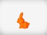 Stuart The Rabbit 3D Printer Model Download Free STL File - 3axis.co