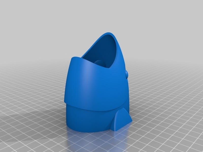 Fish Pen Pot 3D Printer Model Download Free STL File - 3axis.co