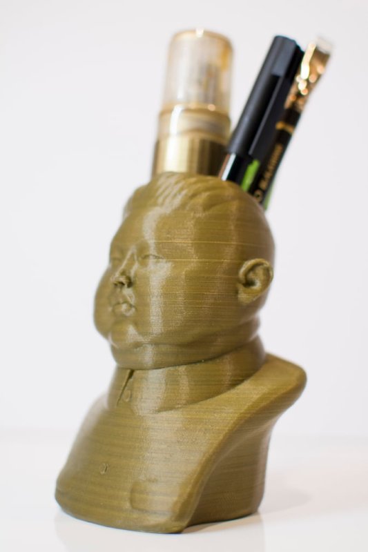Supreme Leader Pen Cup 3D Printer Model Download Free STL File - 3axis.co