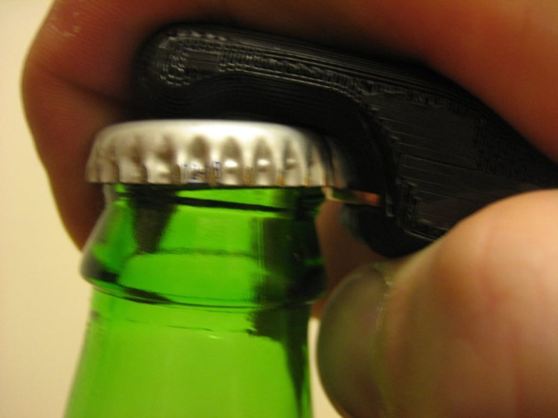 Coin-op Bottle Opener 3D Printer Model Download Free STL File - 3axis.co
