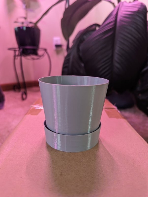 8cm Plant Pot 3D Printer Model Download Free STL File - 3axis.co