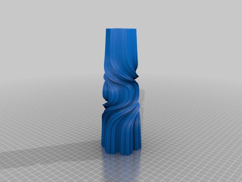 Extruded Fractal Flake 3D Printer Model Download Free STL File - 3axis.co