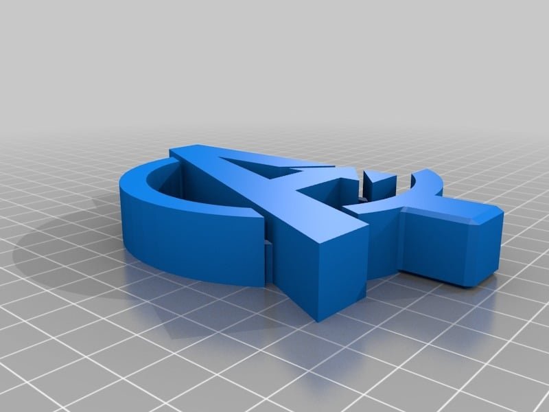 Marvel Avengers Logo Stand 3D Printer Model Download Free STL File ...