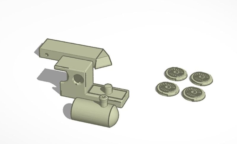 Brio Steam Engine Locomotive (remixed) 3D Printer Model Download Free STL File - 3axis.co